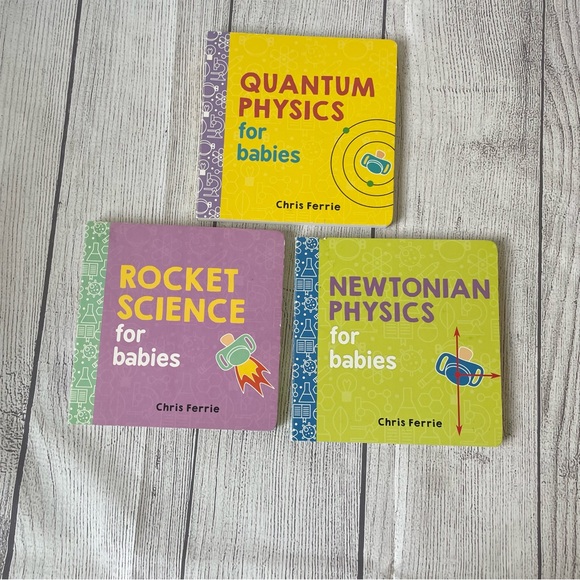 Toys | Baby Science Board Book Set 3 By Chris Ferrie | Poshmark